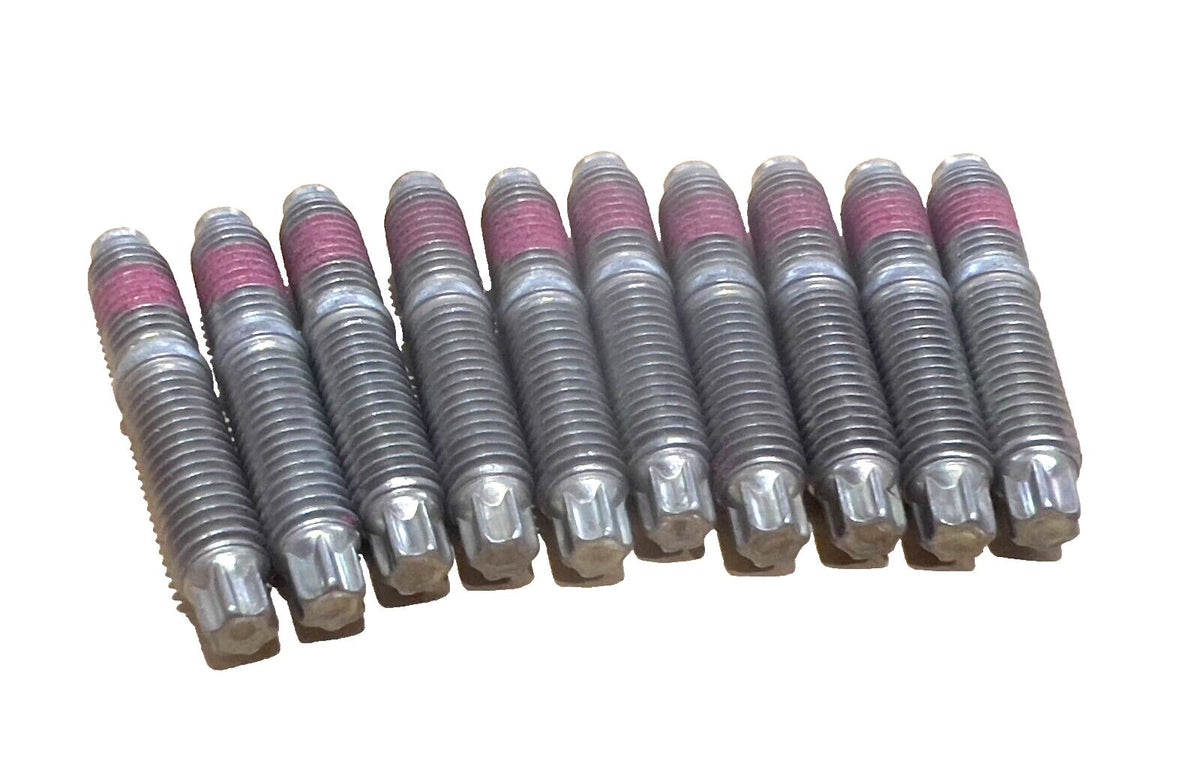 Genuine Land Rover M8x17+M8x19 Manifold To Cylinder Head Studs x10 135 ...