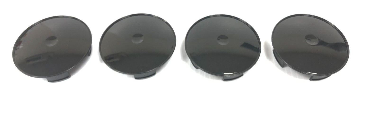 Brand New Jaguar Aftermarket Wheel Centre Caps (Pack of 4) In Black ...